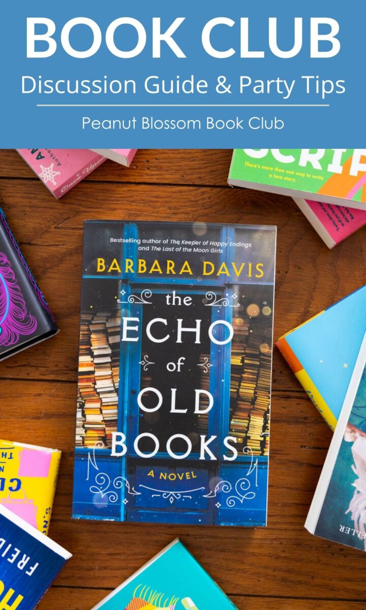 The Echo of Old Books Book Club Kit - Peanut Blossom Book Club