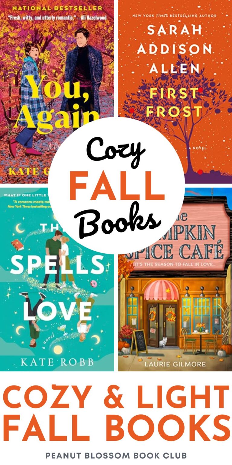 Cozy Fall Books to Snuggle Up With - Peanut Blossom Book Club